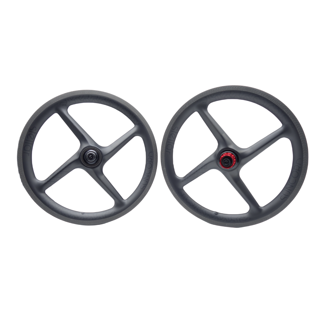 Suncord 349 full carbon Four-Spoke wheel for Brompton Bicycle – Suncord ...