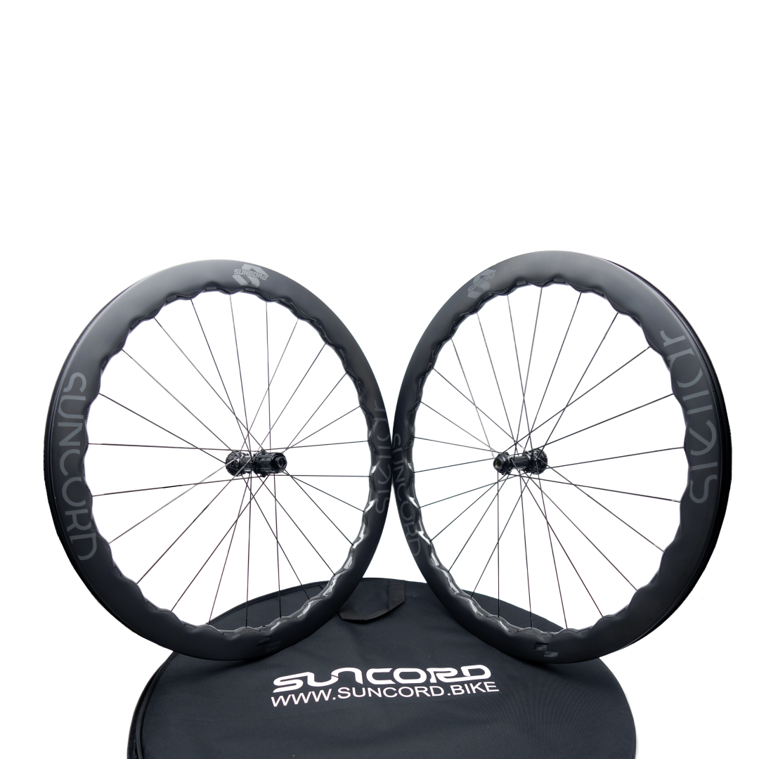 SUNCORD 700C 50/45 Wave center lock road wheelset – Suncord.bike